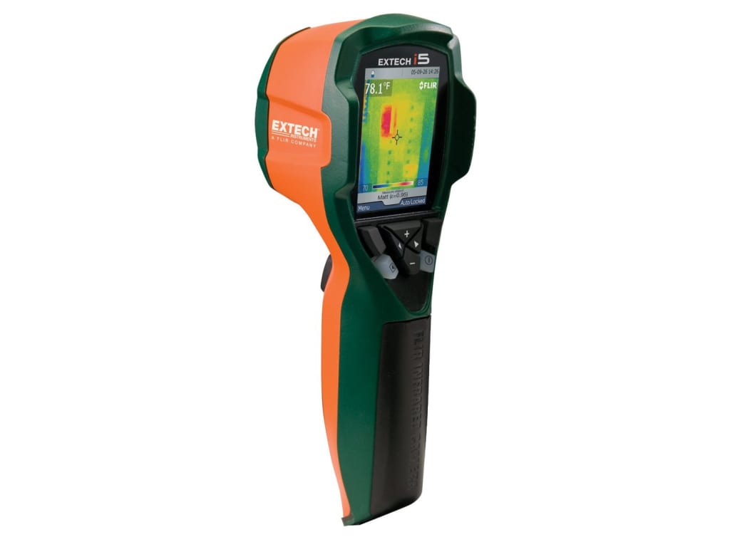 FLIR EXTECH i5 IRC40 Compact Thermal Imaging Camera Featuring Flir ...