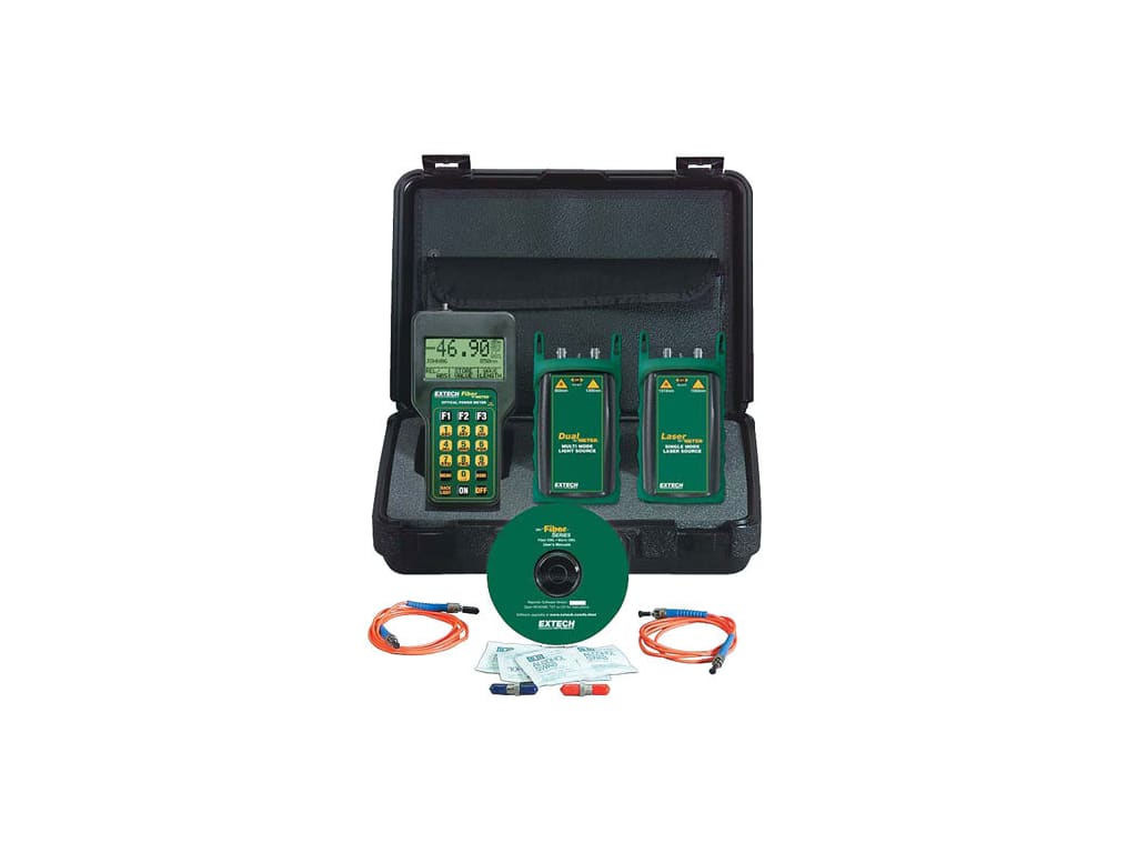 Extech FO600 FiberMeter Optical Power Meter Extech FO600 FO-600 FO 600 ...