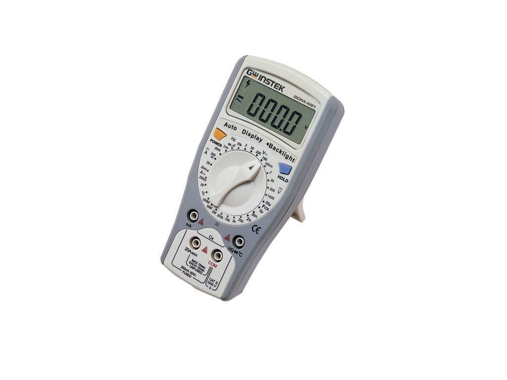 Instek GDM-451 Digital Multimeter Hand-Held 4 1/2 digits | TEquipment
