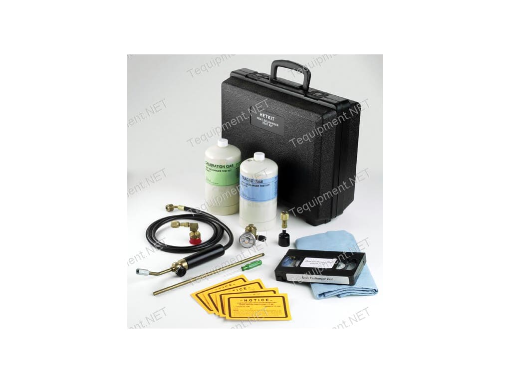 TPI HETKIT Heat Exchanger Test Kit W/tracer Gas, Cal Gas, Hard Carrying ...