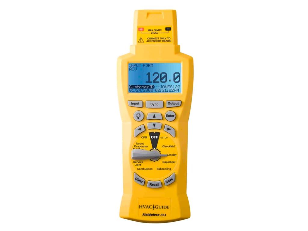 Fieldpiece HG3 HVAC Guide System Analyzer | TEquipment