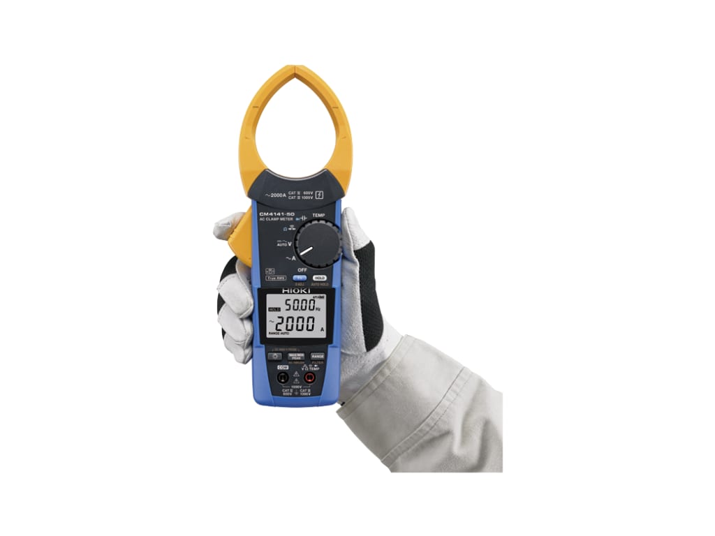 Hioki CM4141-50 - TRMS AC Clamp Meter (2000 A) | TEquipment