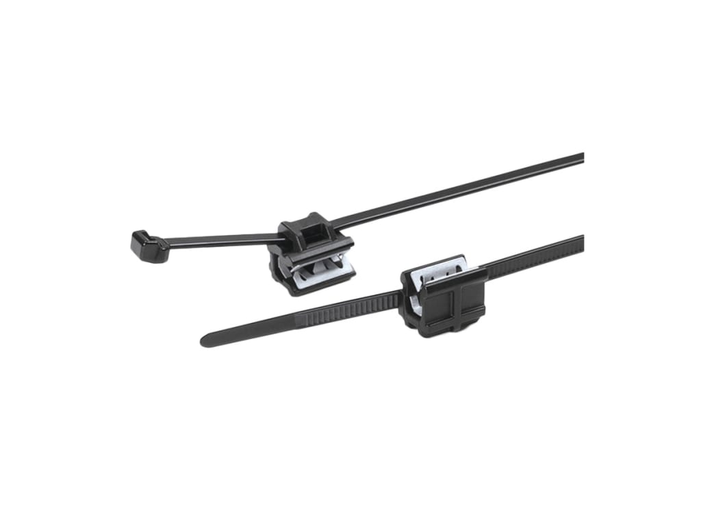 HellermannTyton 156-01546 - Cable Tie/Edge Clip, 5.7"L, Perpendicular ...