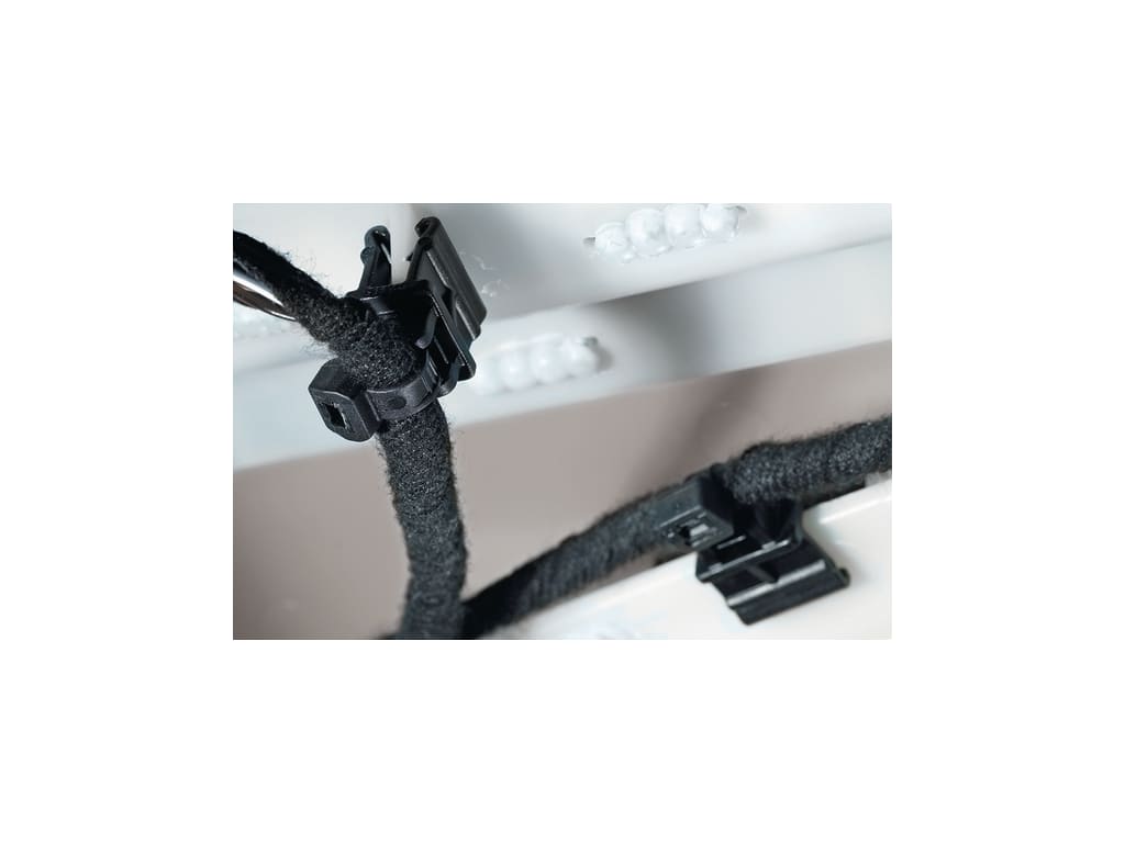 HellermannTyton 156-03946 - 2-Pc Low Profile Cable Tie/EC4B Edge Clip ...