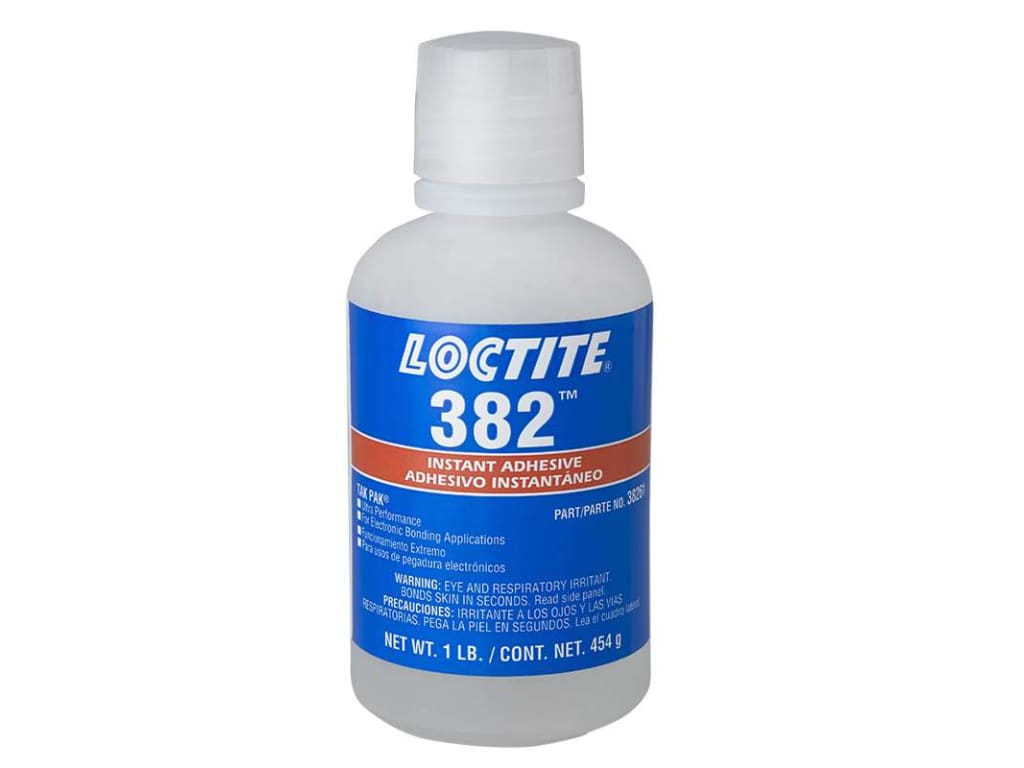 Loctite 135426 - 382 Instant Adhesive, Clear, 1lb Bottle | TEquipment