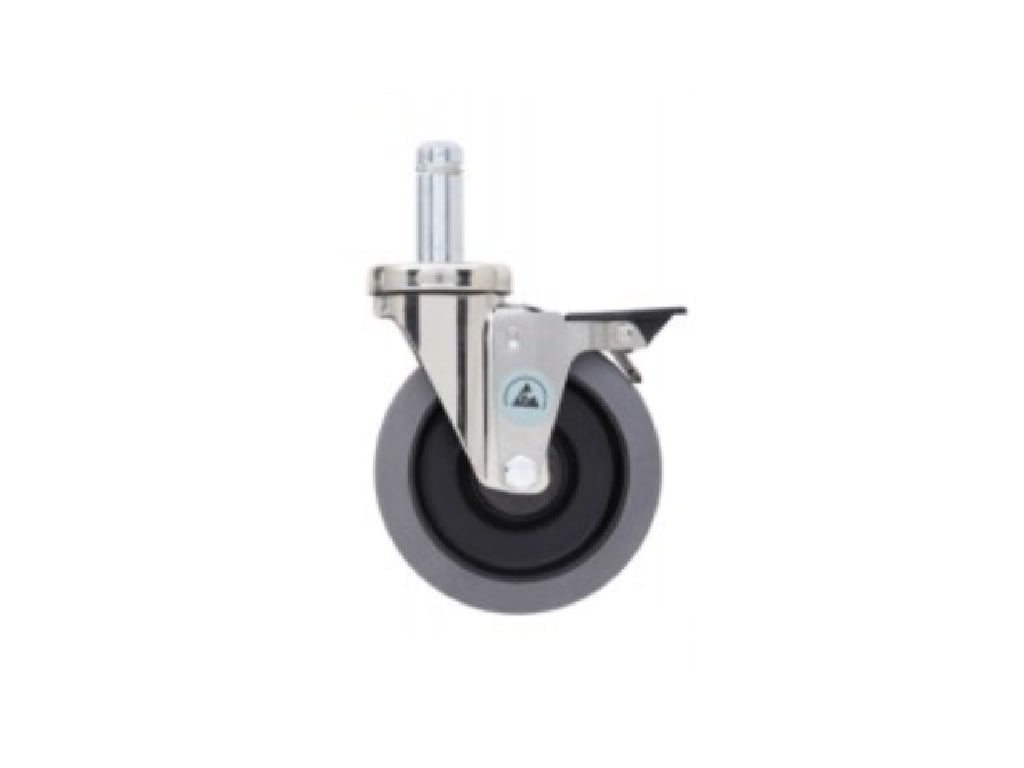 Metro 5MESD - Conductive ESD-Safe Swivel Caster, Non-Carbon Loaded, 5 ...