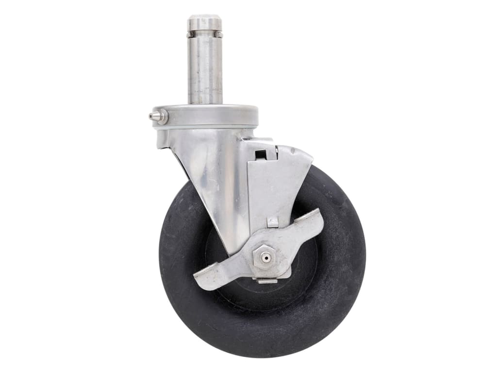 Metro 5MHTNB - 5″ Nylon High-Temperature Autoclave Swivel/Brake Stem ...