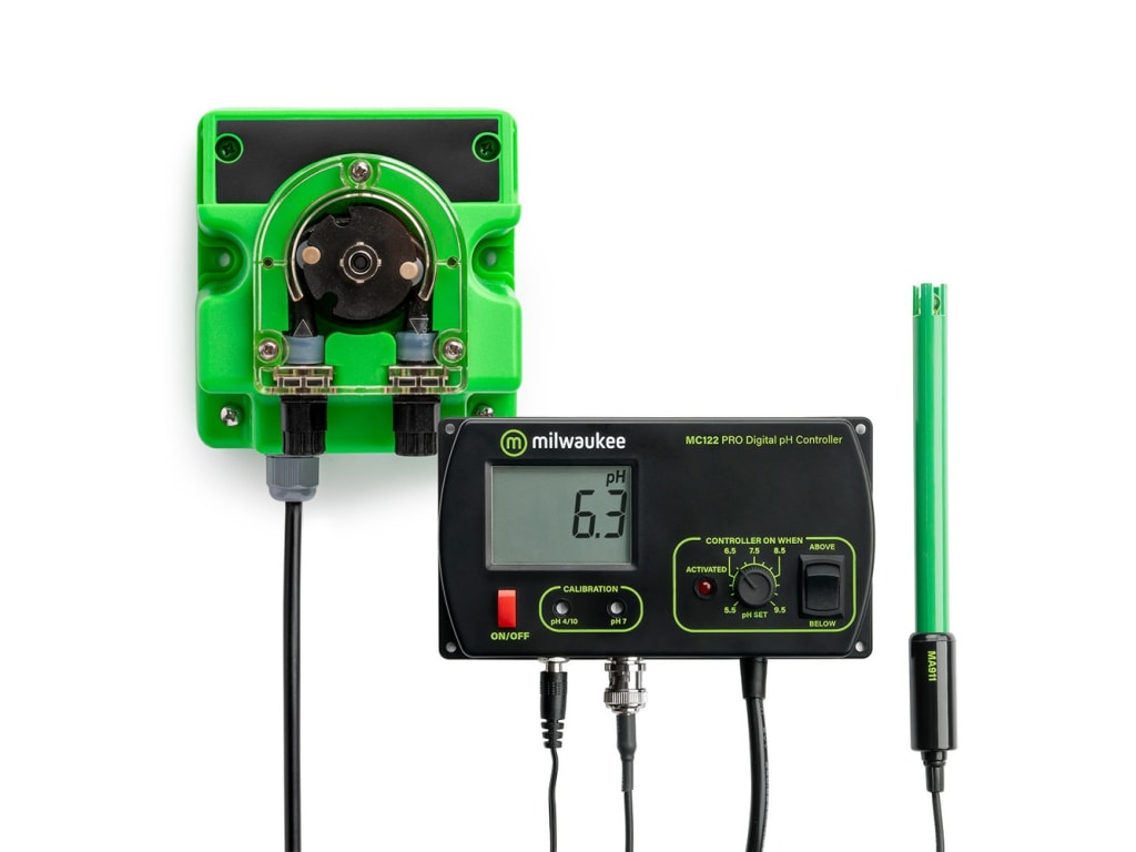 Milwaukee Instruments MC720US - pH Controller and Pump Kit | TEquipment