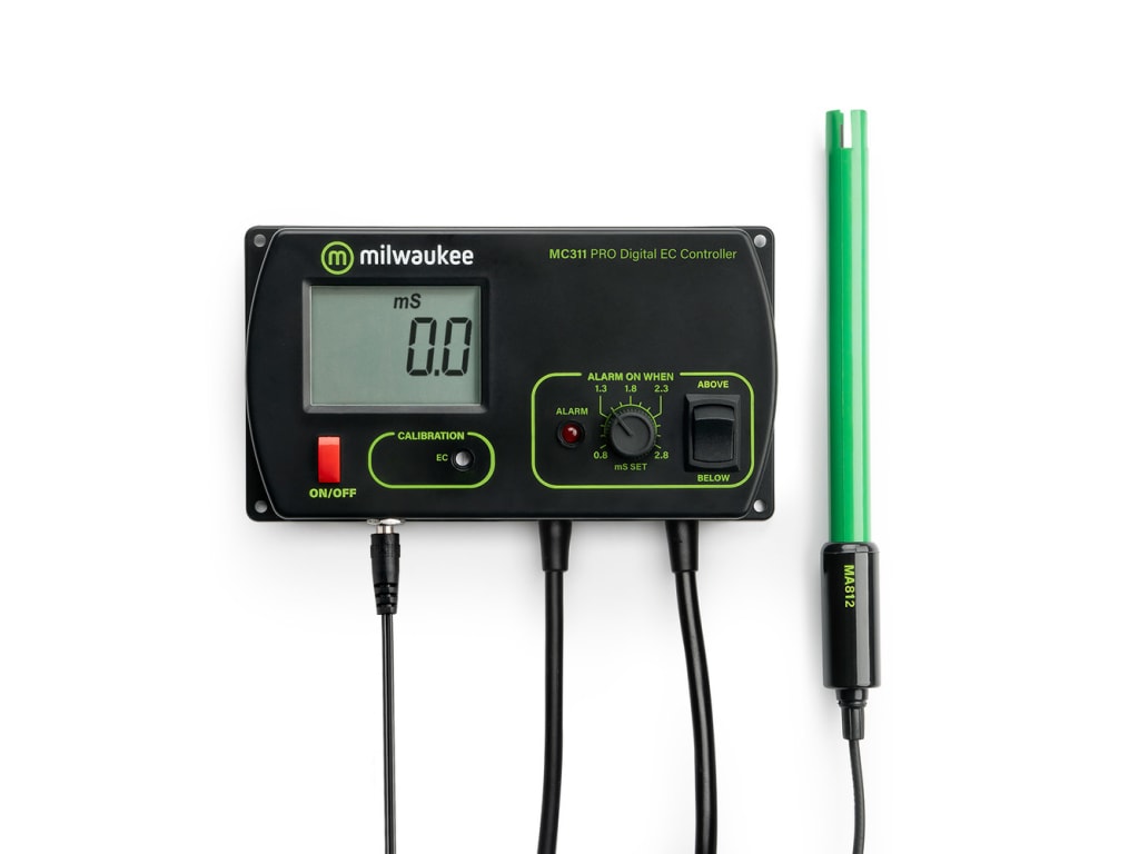 Milwaukee Instruments MC311US - Conductivity (EC) Controller w/Mounting ...
