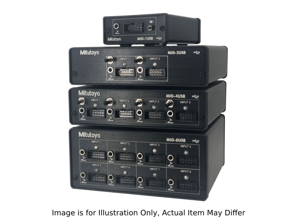 Mitutoyo MIG-2USB - USB Multiplexer with 2 Ports (No. 64AAB638 ...