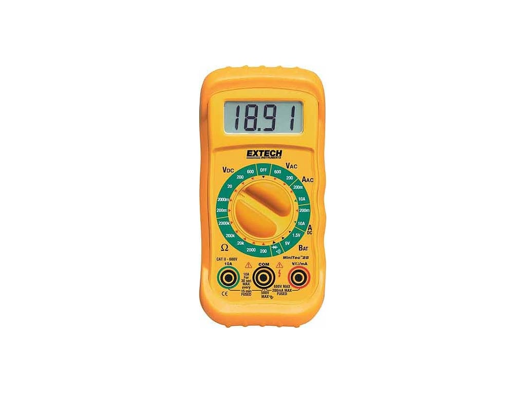 Extech MN25-NIST Multimeter MiniTec | TEquipment