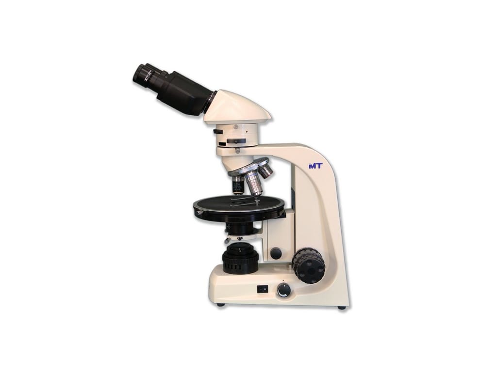 Meiji Techno MT6820 - Halogen Binocular Asbestos PLM/PCM Microscope ...