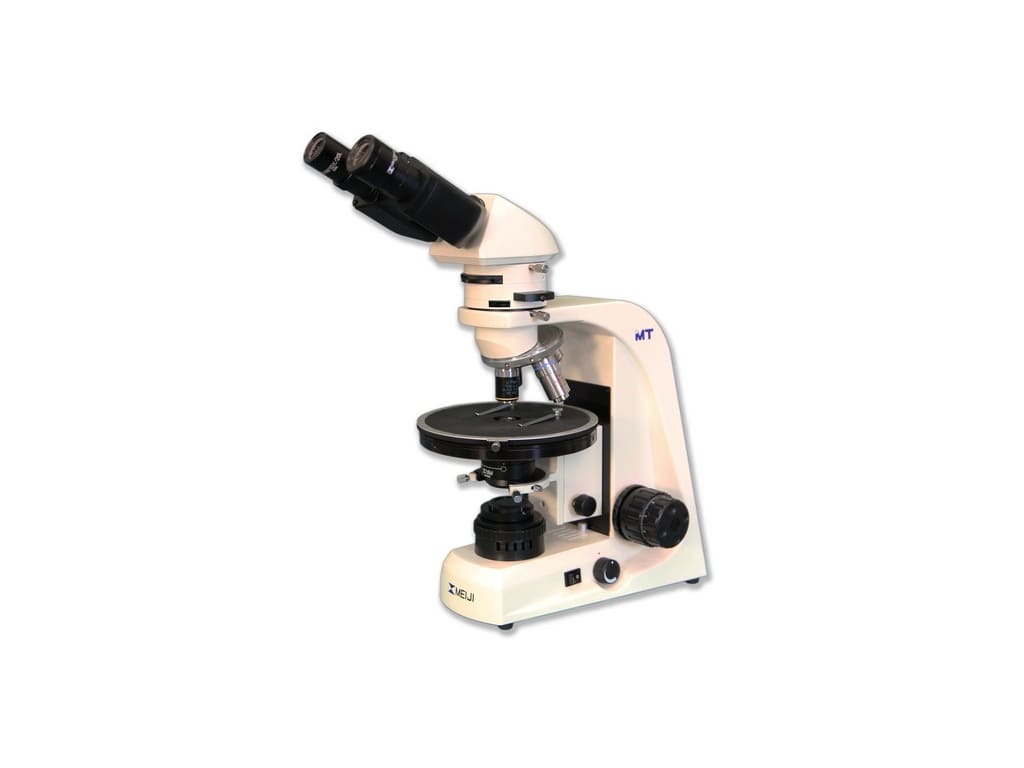 Meiji Techno MT6820 - Halogen Binocular Asbestos PLM/PCM Microscope ...