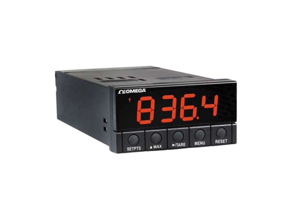 Omega Engineering DP25B-S-A - Strain Gage Panel Meter, 1/8 DIN, 3.5 ...