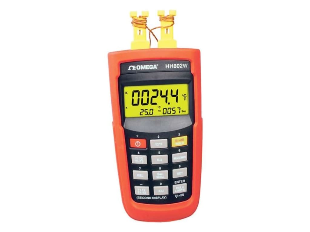 Omega HH802U - Wireless Thermocouple Thermometer, High Accuracy ...
