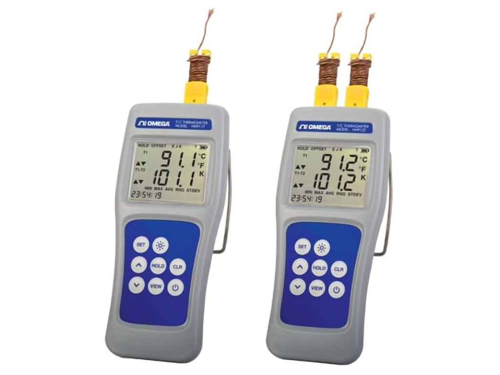 Omega Engineering HH912T - Digital Thermocouple Thermometer, Multi ...