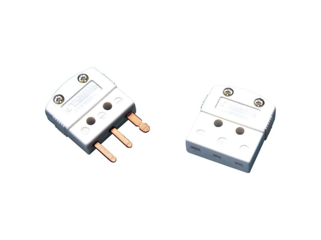 Omega Engineering MTP-U-M - Miniature Thermocouple Connector, 3-Prong ...