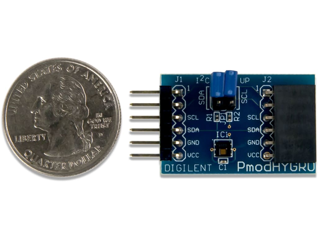 Digilent Pmod HYGRO - Digital Humidity and Temperature Sensor | TEquipment