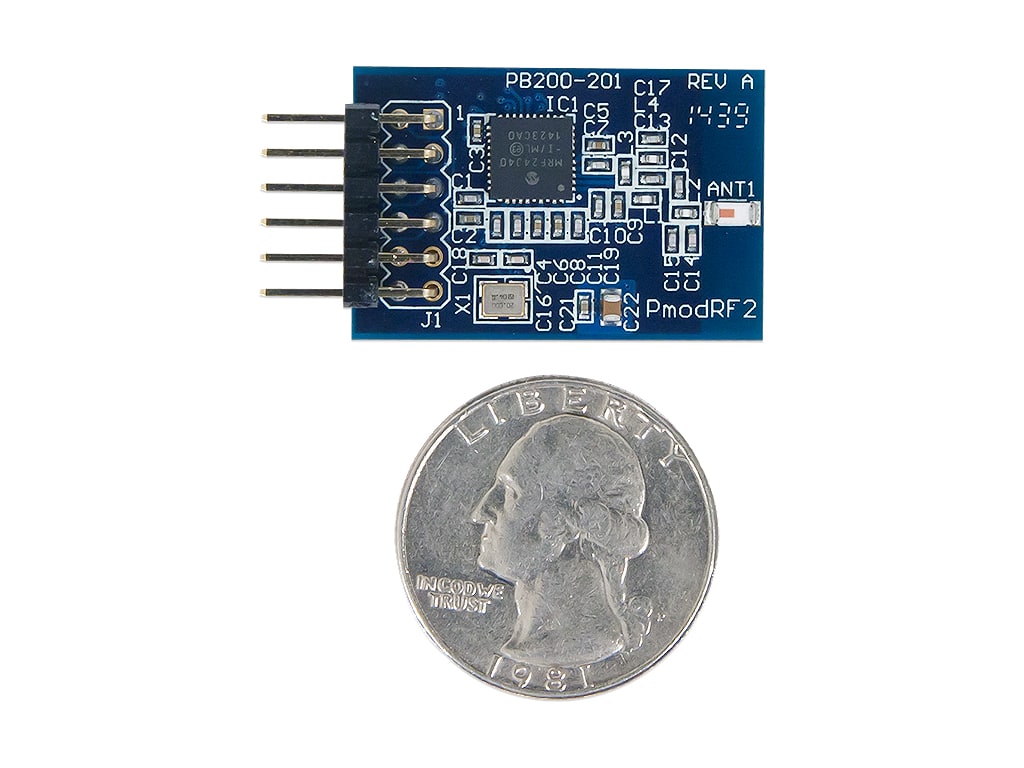 Digilent PmodRF2 - IEEE 802.15 RF Transceiver | TEquipment