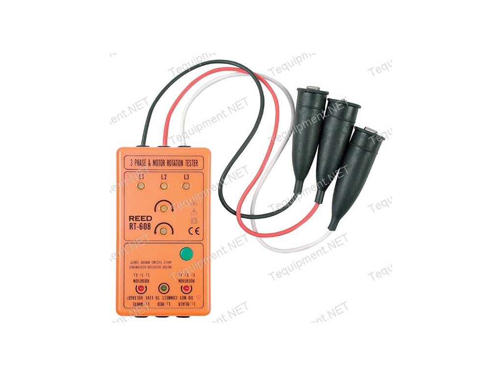 Reed RT-608 3-Phase & Motor Rotation Tester | TEquipment