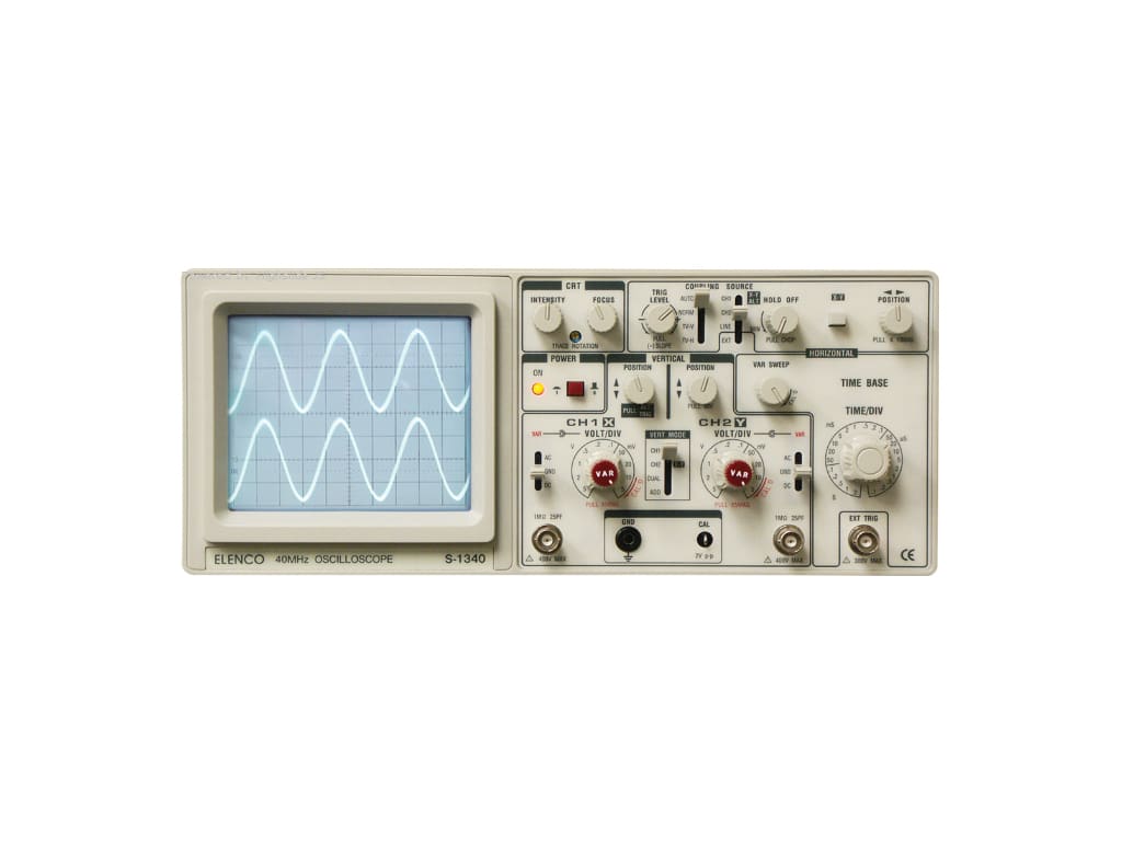 Elenco S-1340 Analog Oscilloscope 40MHz | TEquipment