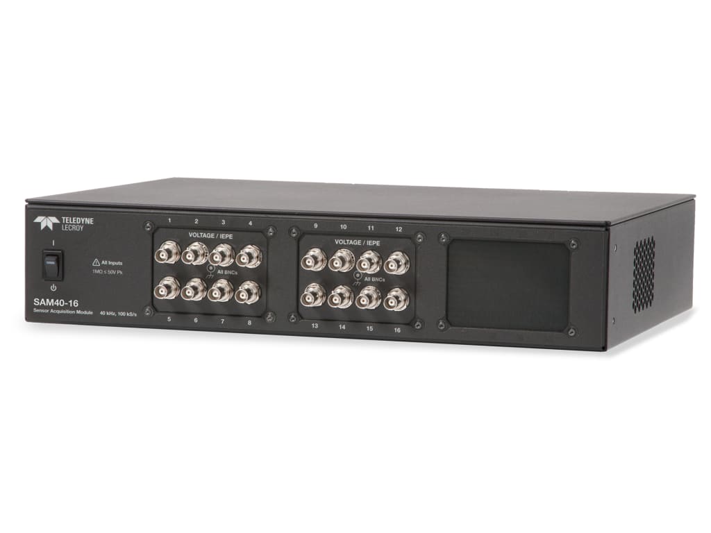 LeCroy SAM40-16 Sensor Acquisition Module, 16 Input Channels, 40 kHz ...