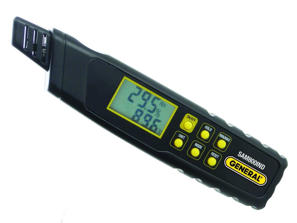 General Tools SAM800IND - Pocket Heat Index Monitor, Industrial Model ...