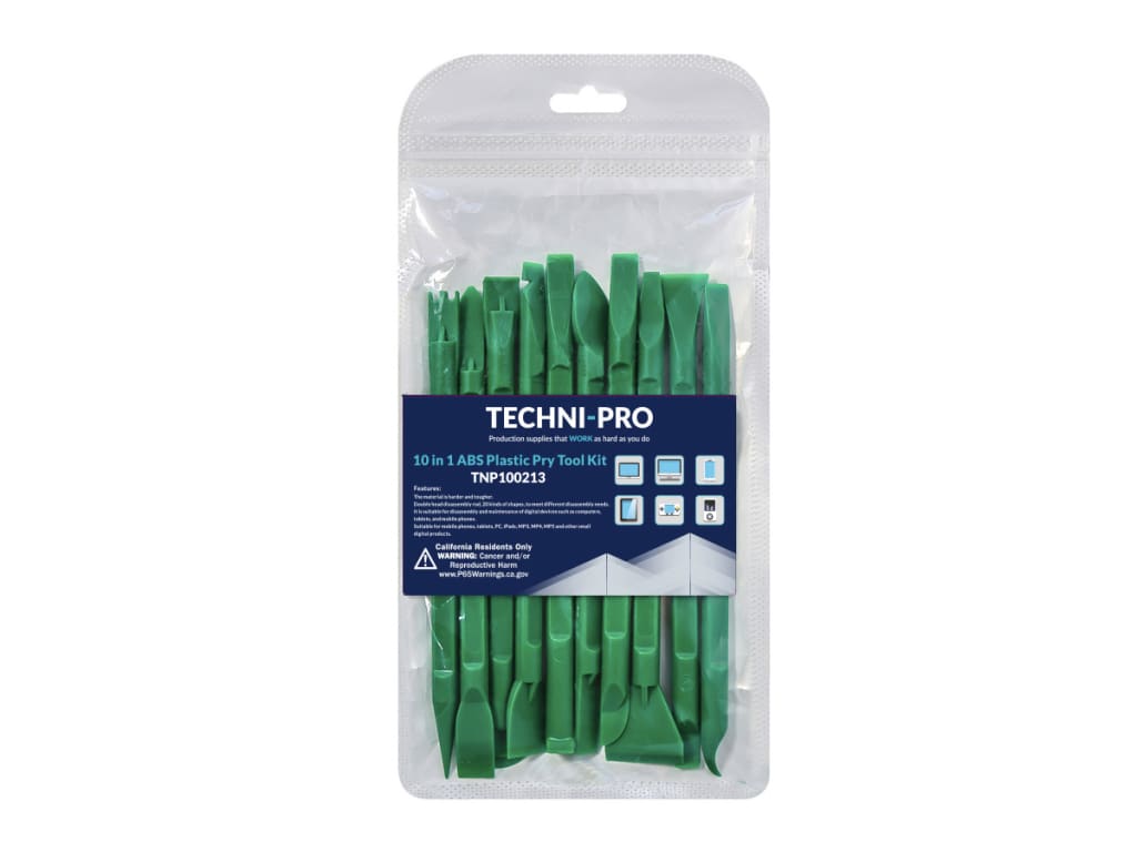 Techni-Pro TNP100213KT - PryKit10Pc ABS Pry Tool Kit, Plastic, Anti ...