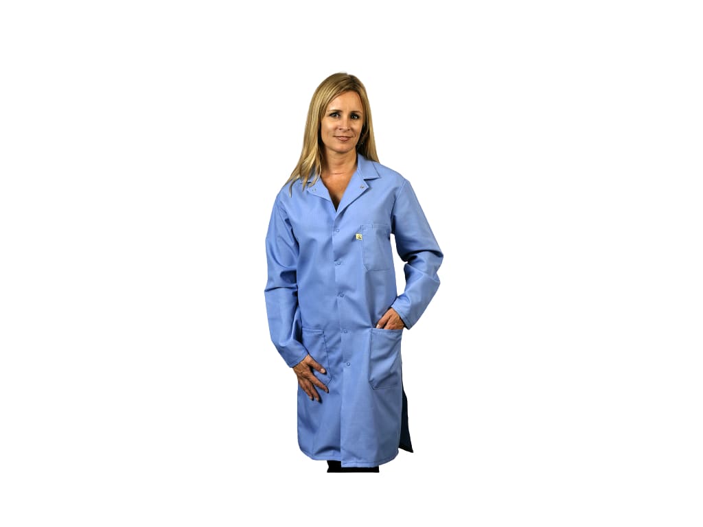 Tech Wear 371ACB-M - Knee-Length Coat, Nylostat Fabric, Medium, Nasa ...