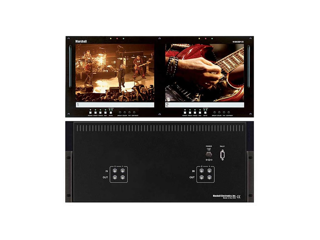 Marshall Electronics V-R102DP-2C TFT-MegaPixel Budget Dual Screen 10.4 ...