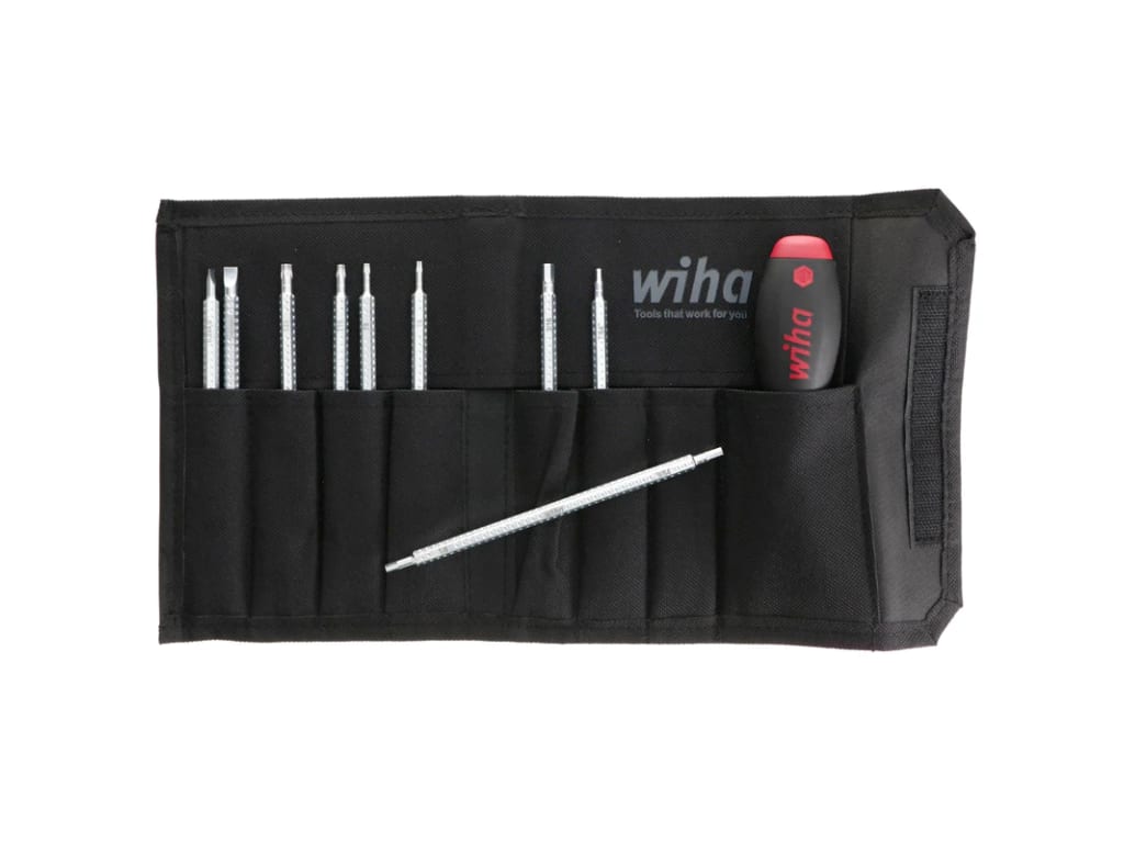 Wiha 28199 - 10 Piece Drive-Loc VI Combination Blade Set | TEquipment