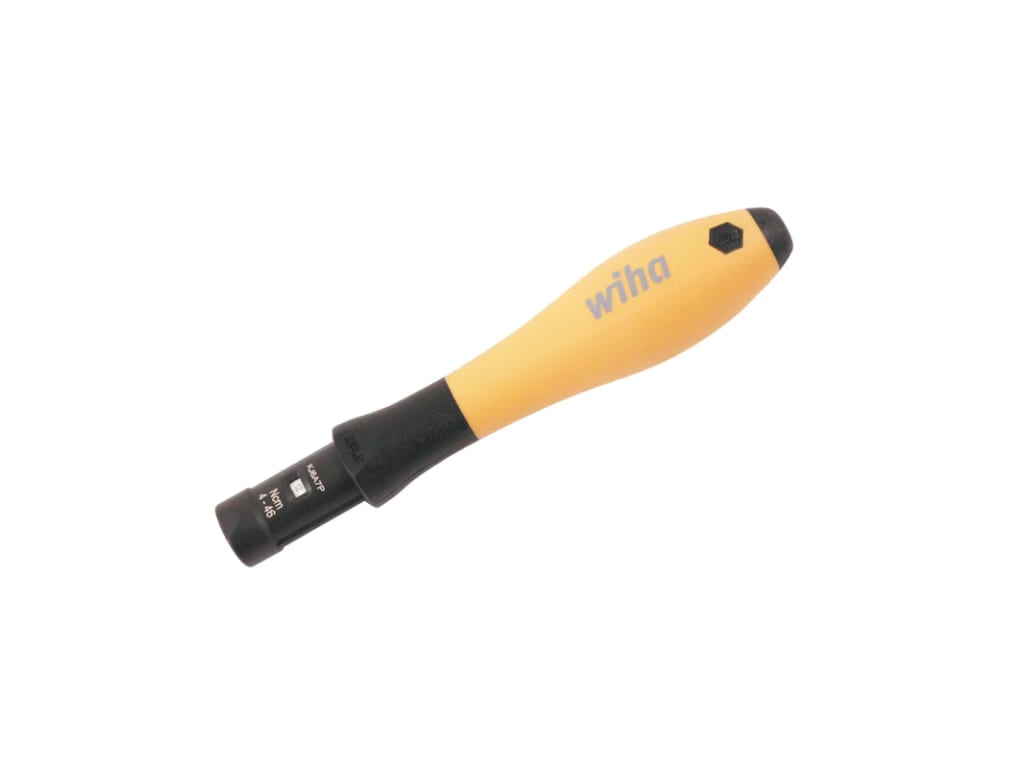 Wiha 28500 - ESD Safe SoftFinish Torquevario Handle, 0.040 - 0.46 Nm ...
