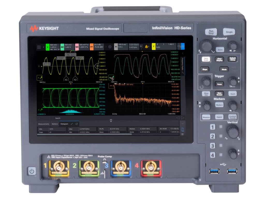 Keysight HD304MSO - InfiniiVision HD3-Series Mixed Signal Oscilloscope ...