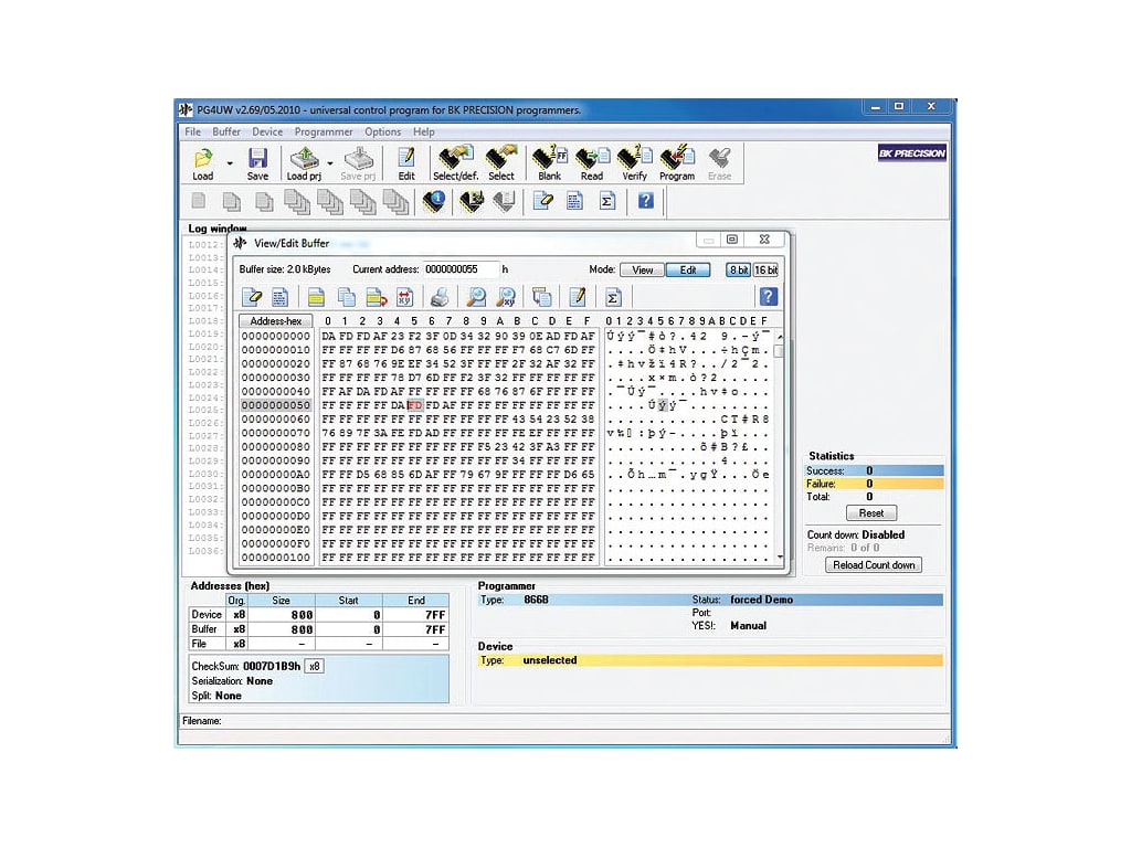 B&K Precision 844USB - Device Programmer with USB PC Interface | TEquipment