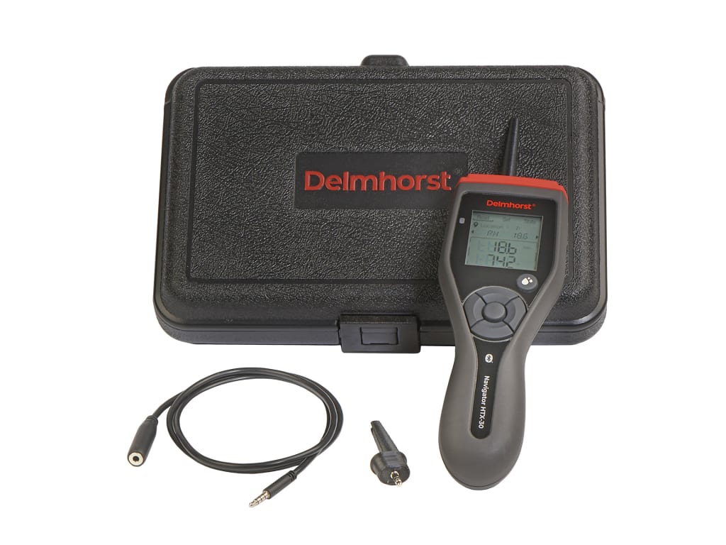 Delmhorst HTX-30/P01 - Thermo-Hygrometer with (2x) RH/T-XE sensors, (1x ...