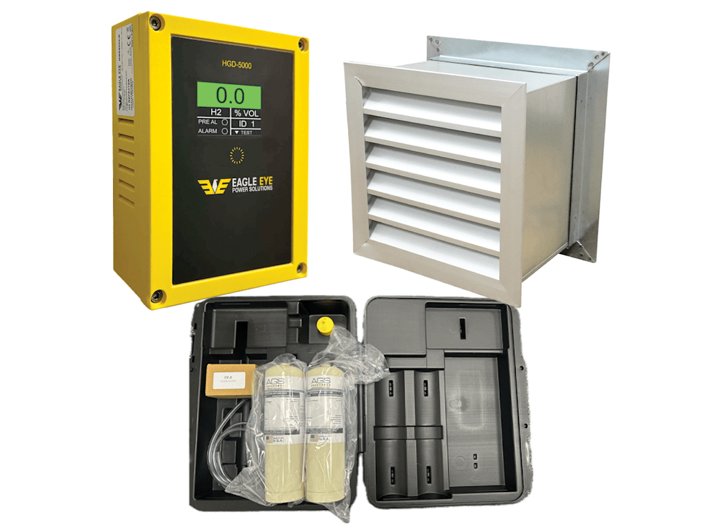 Eagle Eye HGD-5000-ST - Hydrogen Gas Detector Kit (Gas Detector, Bump ...
