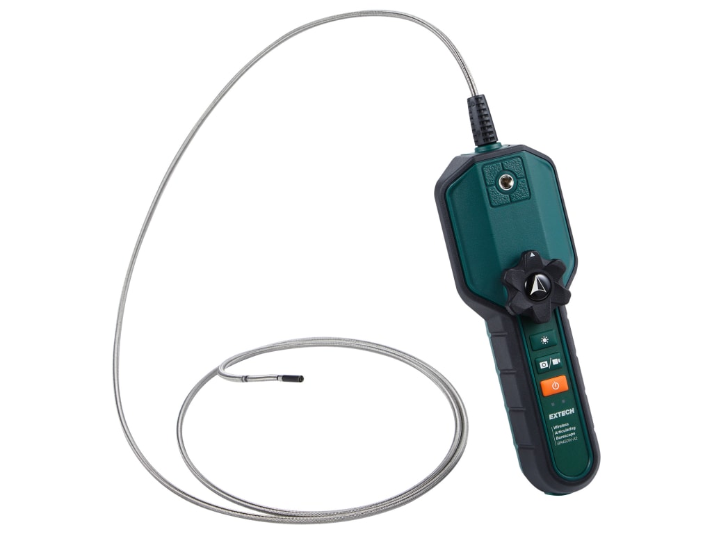 Extech BR450W-A2 - Wireless 1280x720 HD Videoscope with 2-way ...