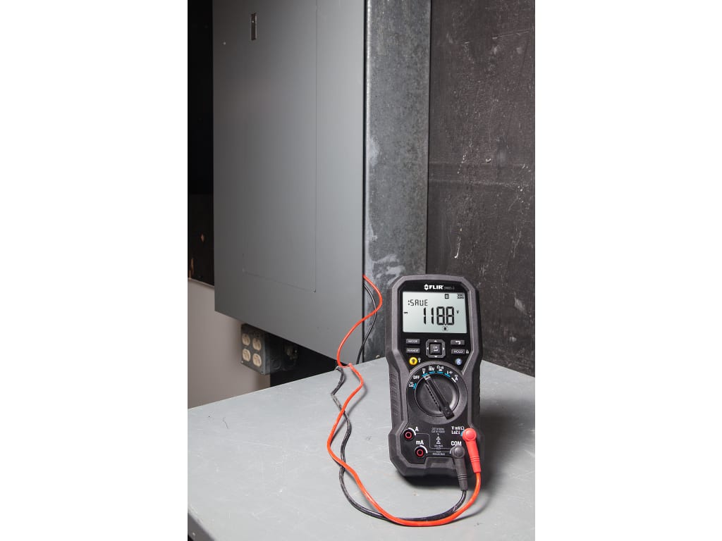 FLIR DM93-2 - Industrial True RMS Digital Multimeter with METERLiNK ...