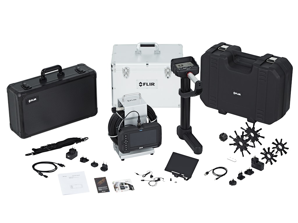 FLIR VS80-KIT-10 - Videoscope Kit with Plumbing Spool (30 mm x 30-Meter ...
