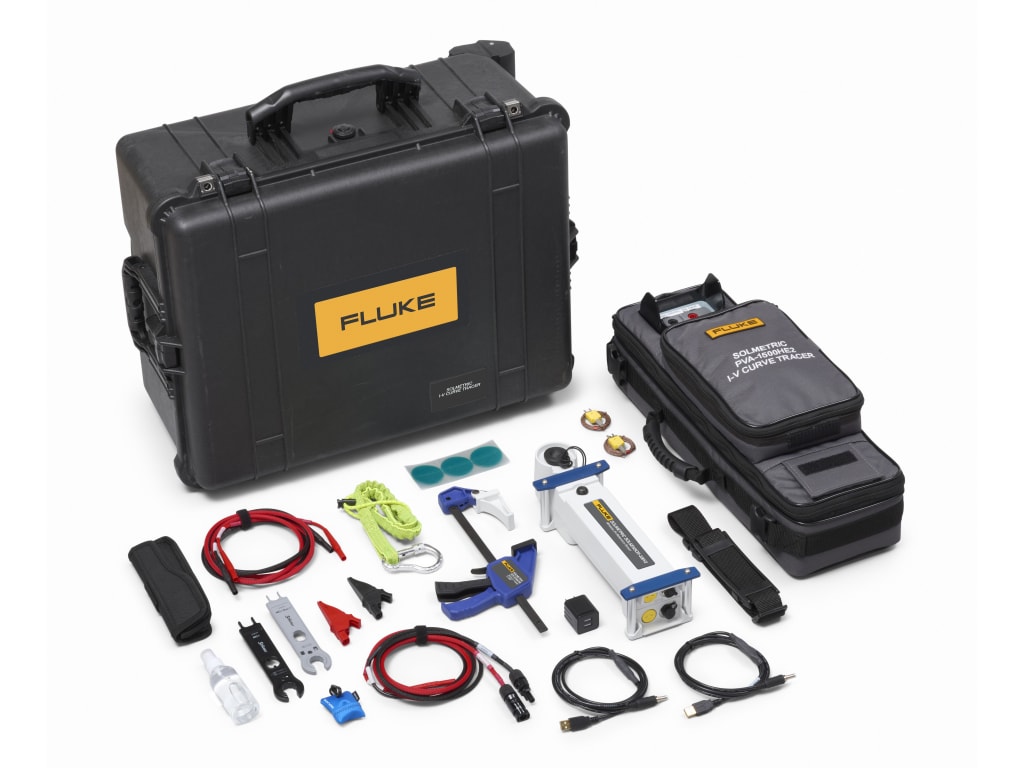 Fluke PVA-1500HE2 - Solmetric PV Analyzer High Efficiency IV Curve ...