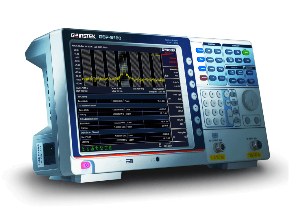 Instek GSP-8180TG - Spectrum Analyzer with Tracking Generator (9kHz - 1 ...