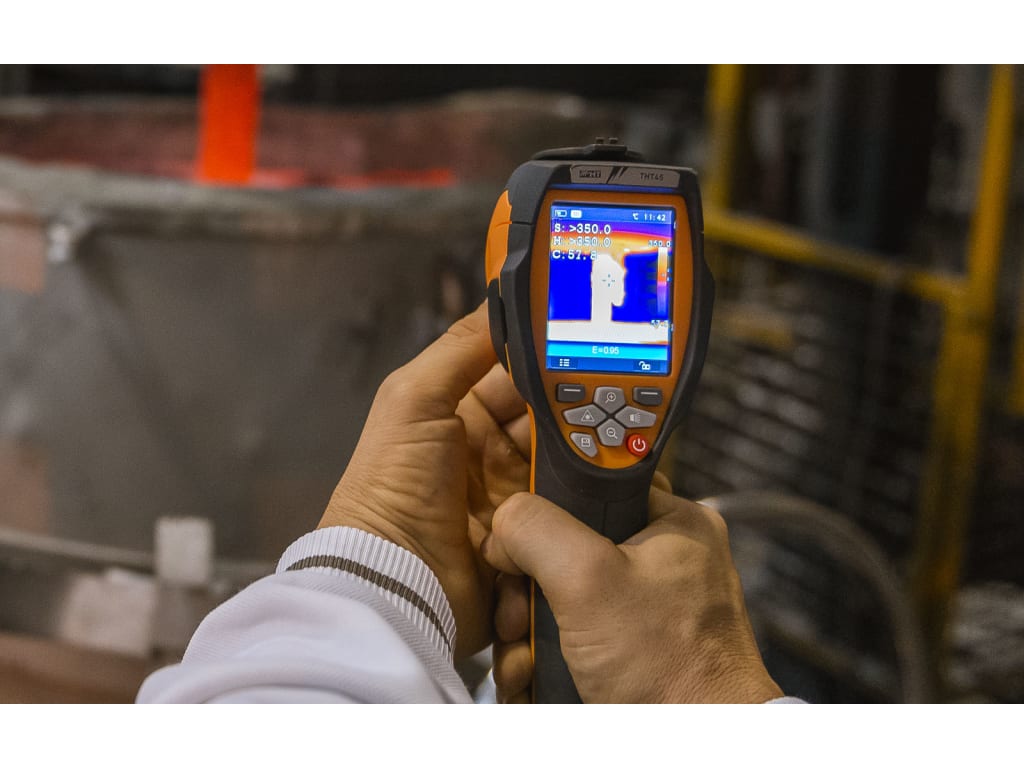 HT Instruments THT46 Compact Thermal Camera with 160X120PXL Resolution ...