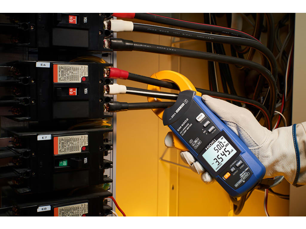 Hioki CM4003 - AC Leakage Clamp Meter with Output and External Power ...