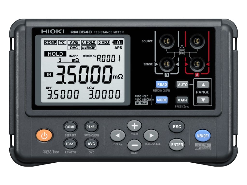 Hioki RM3548 EV KIT - Resistance Meter EV Kit (RM3548, 9465-11, Z5041 ...