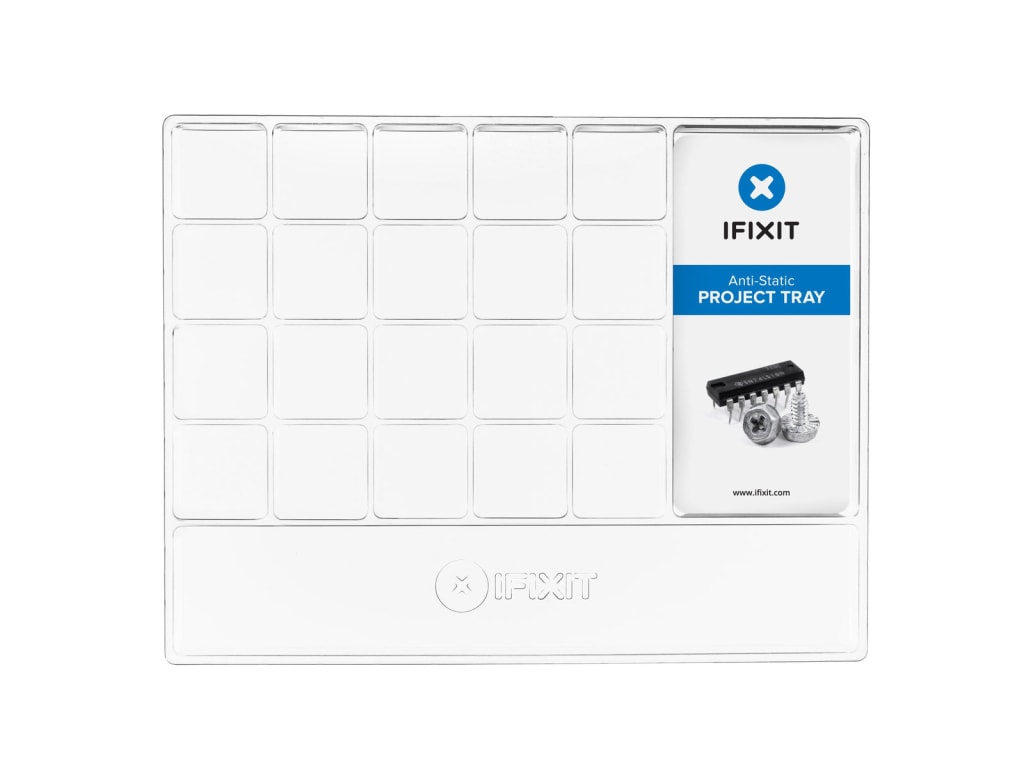 iFixit IF145-257-1 - Anti-Static Project Tray, Plastic, Transparent, 8. ...