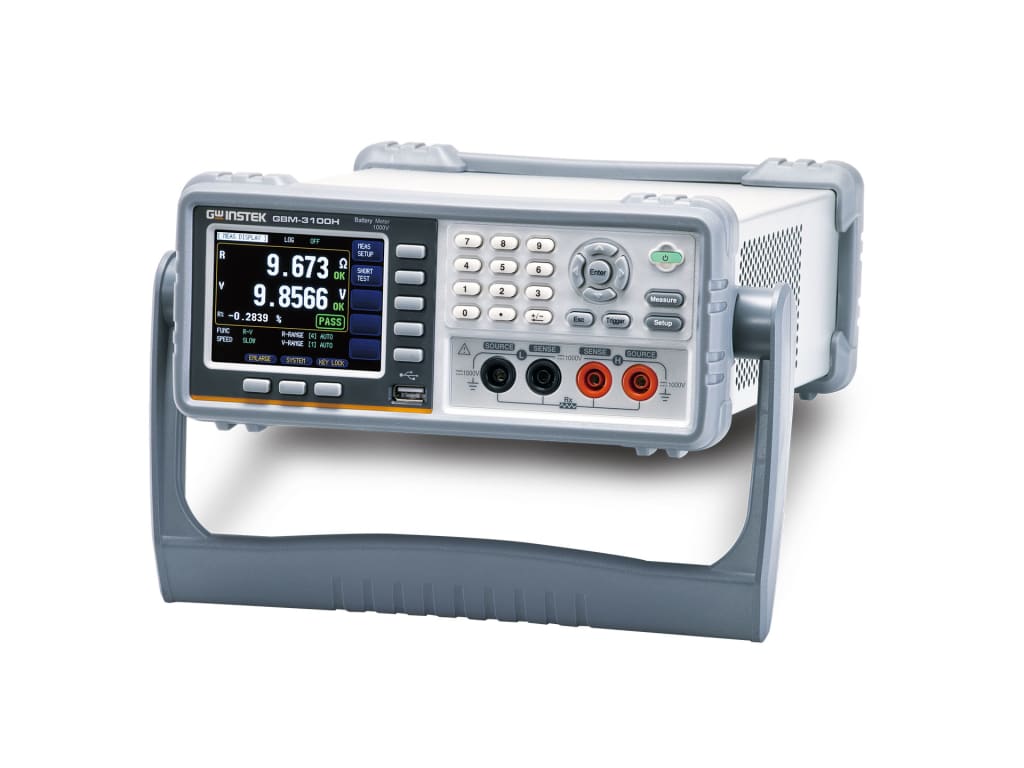 Instek GBM-3100H - 1000V Battery Meter with RS-232C/USB and Handler ...