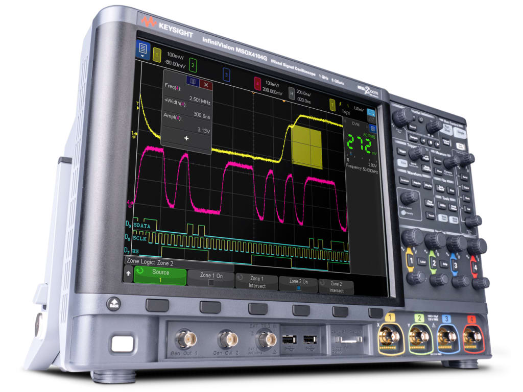 Keysight DSOX4024G - InfiniiVision 4000G X-Series Digital Oscilloscope ...