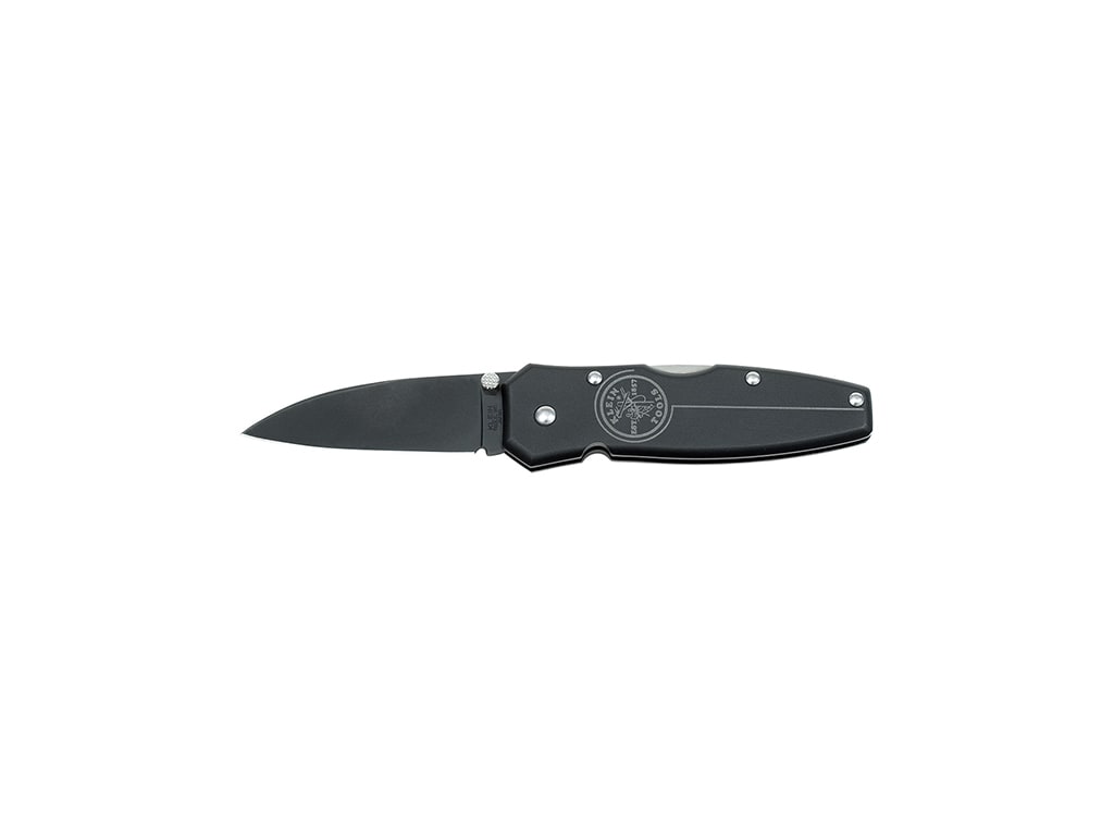 Klein Tools 44000-BLK Black Lightweight Lockback Knife 2-1/4-Inch ...