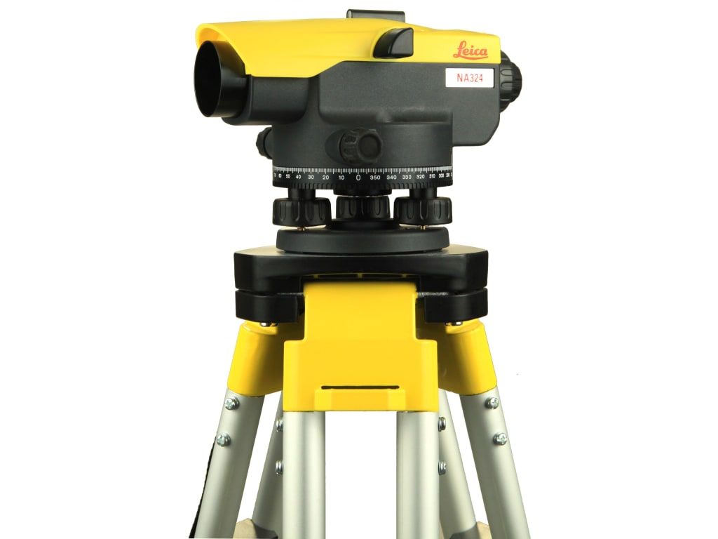 Leica NA324 - 6011179 - Optical Level Package (Inches Level Rod ...