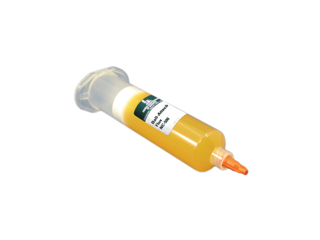 Indium NC506 - NC-0506 Ball-Attach Flux (25g in 30cc Syringe) | TEquipment